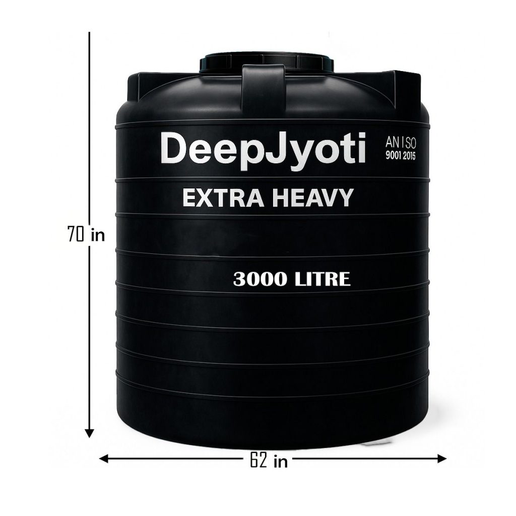 Deep Jyoti 3000L Water Tank – High-Capacity, Heavy-Duty Storage – Deep ...